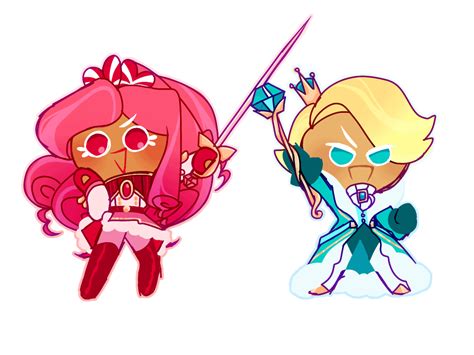 A Goofy Lil Sprite Edit Of Role Swapped Princess And Knight Cookie