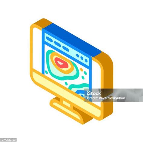 히트 맵 빅 데이터 아이소 메트릭 아이콘 벡터 일러스트 레이 션 0명에 대한 스톡 벡터 아트 및 기타 이미지 0명 3차원 형태 규칙 Istock