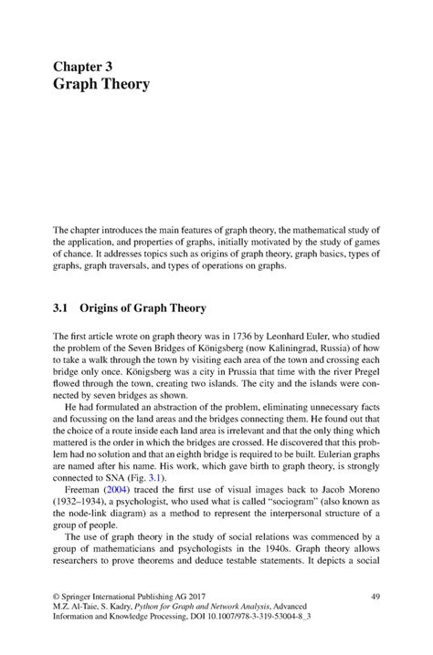 PDF Graph Theory