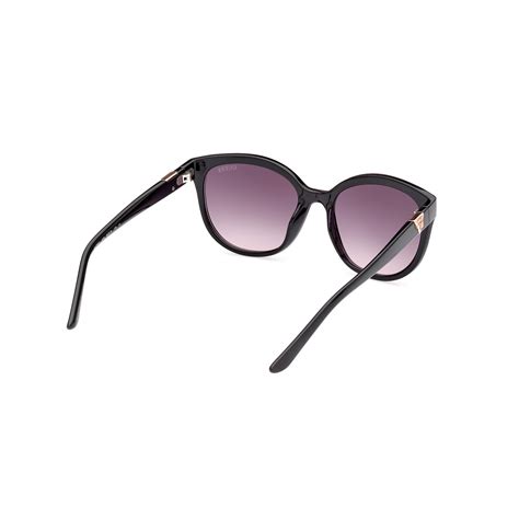 Guess Gu 7877 01b Shiny Black Sunglasses Woman