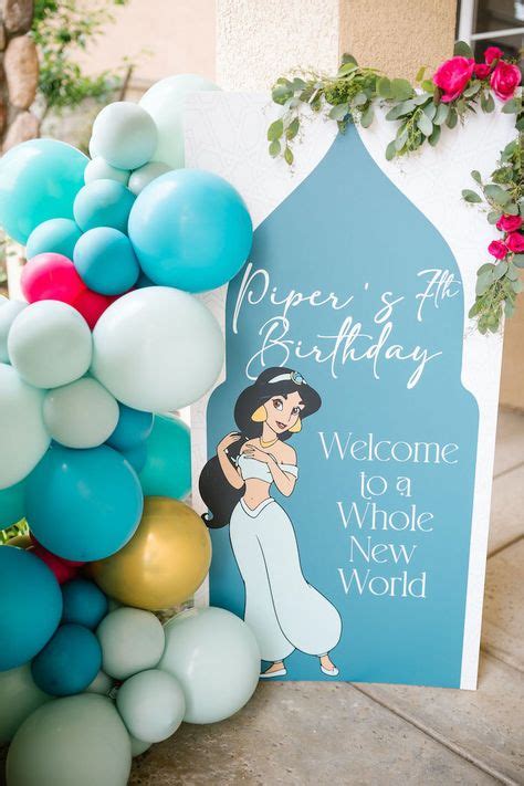 Aladdin Birthday Party Ideas