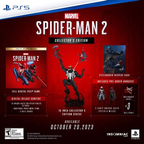Sony Ps5 Game Marvel Spider Man 2 Collector Edition Th