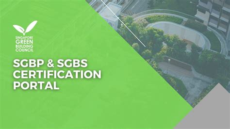 Sgbc Eservices Singapore Green Building Council
