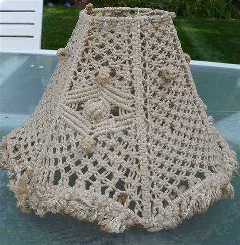 17 Best Images About Lamp Shades Macrame On Pinterest Macrame Lamp