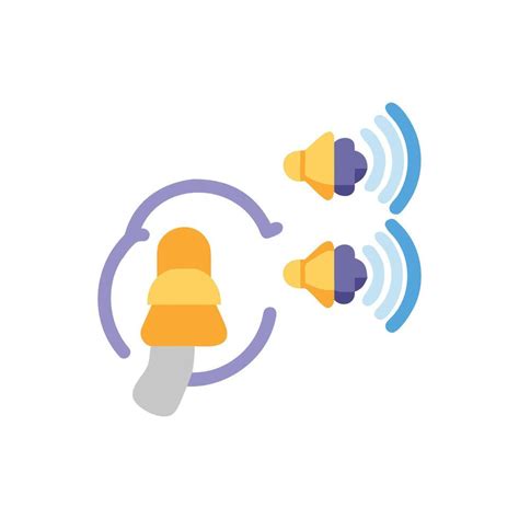 Earplugs For Noise Filtering Icon 57018062 Vector Art At Vecteezy