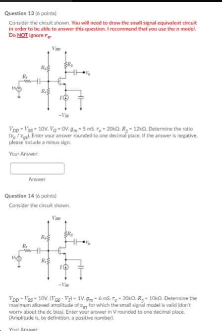 Solved Question 136 Points Consider The Circuit Shown You