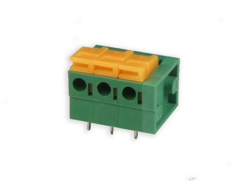 Zhongyi Bloque De Terminales Recto Para Pcb Rápido 3 Vías 508mm