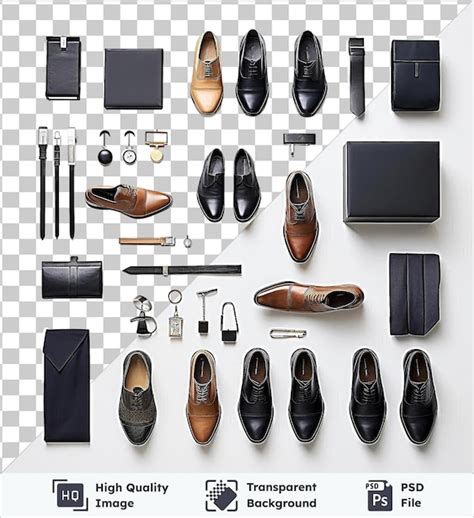 Premium PSD Transparent Psd Picture Designer Shoe Collection Set