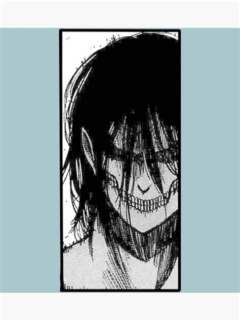 Eren Yeager Titan Form Poster For Sale By Nelliechristi Redbubble