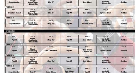 Training Plan Mma Alisonedsite