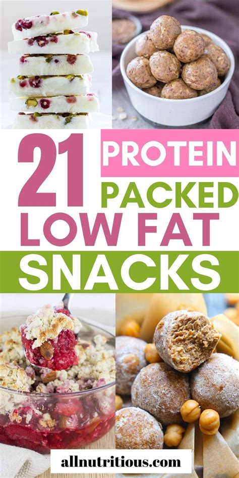 Protein Snacks Low Fat At Randy Stambaugh Blog