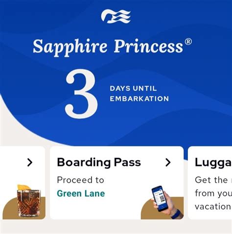 Boarding Pass Princess Cruises Cruise Critic Community