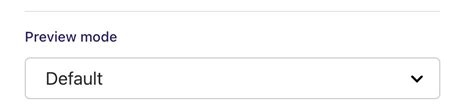Long Preview Mode Name Overflows The Side Panel Container · Issue