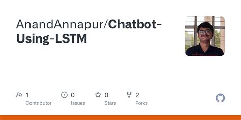 Github Anandannapurchatbot Using Lstm