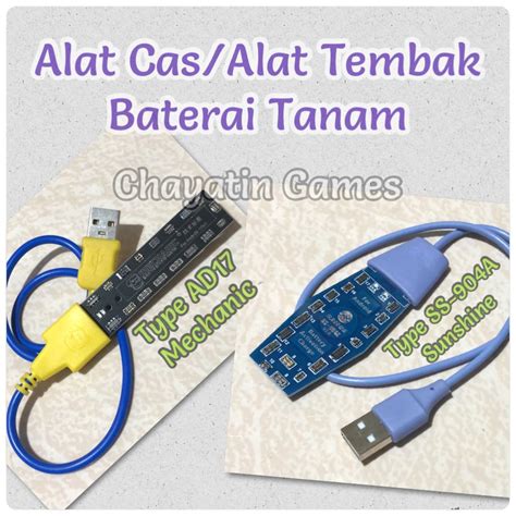 Jual Alat Cas Alat Tembak Baterai Tanam Merk Sunshine Mechanic
