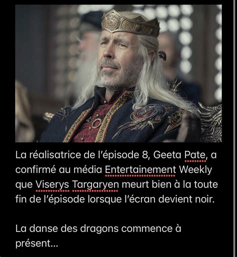 Mohammed Aigoin On Twitter HouseOfTheDragon Information Importante