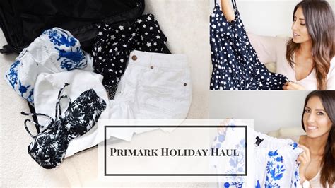 Primark Haul Try On Holiday Haul Youtube