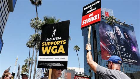 SAG AFTRA WGA Confer On Double Strike As Deadline Looms