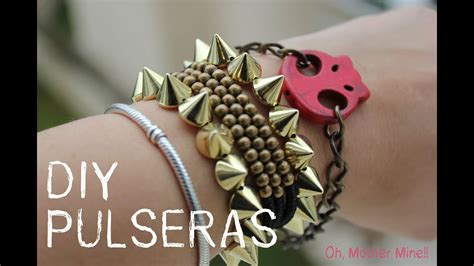 Como Hacer Pulseras Diy How To Make Bracelets Diy Youtube Linkis Com