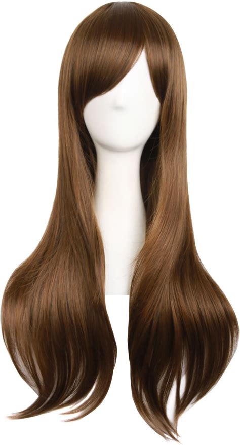 Mapofbeauty Cosplay Curly Anime Costume Fashion Wigs Brown1 Amazon