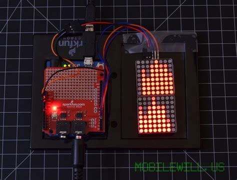 MSGEQ SFE And LED Matrix Links MobileWill