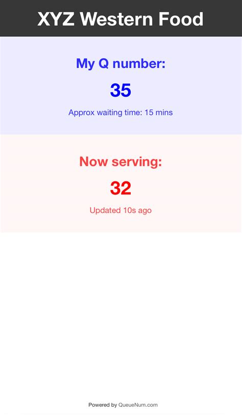 QueueNum QR Queue System For Efficient Queuing