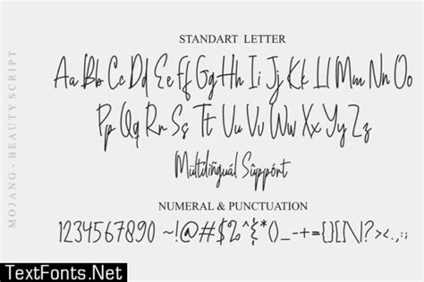 Mojang Script Font