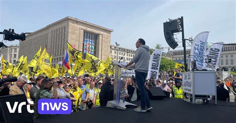 Vlaams Belang Trapt Verkiezingscampagne Op Gang Met Protestmeeting In
