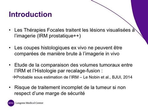 Urofrance Thérapie focale du cancer de la prostate détermination