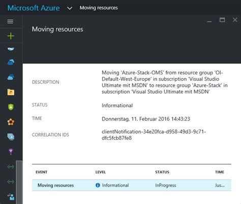 moving your oms azure log analytics workspace to a different resource