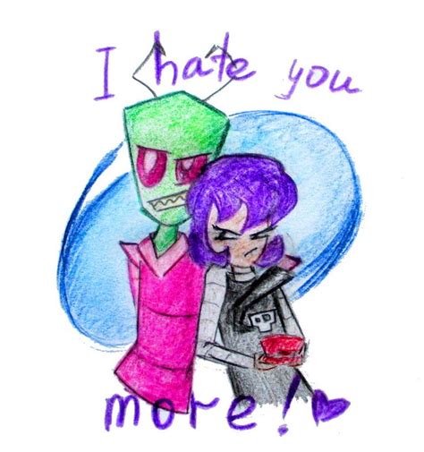 Пин от пользователя Nola Gene на доске Invader Zim X Gaz Артбуки