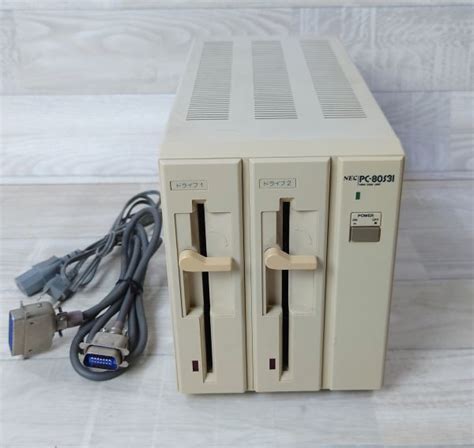 Yahooオークション 【希少】 Nec 外付け 5インチfdd Pc 80s31 ミニ