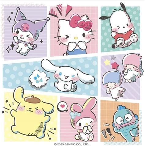Sanrio 💗 Garabatos Lindos Pegatinas Bonitas Dibujos Bonitos