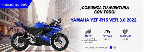 Motos Perú Yamaha Yzf R15 Ver30 2022