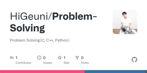 GitHub HiGeuni Problem Solving Problem Solving C C Python