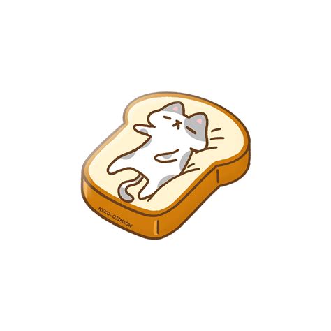 【toyselect】歐吉喵neko Ojimeow吐司造型氣囊支架 蝦皮購物