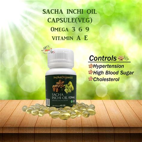 SACHA INCHI OIL CAPSULE 印加果油胶囊素1bottle 60 Softgel veg Shopee Malaysia