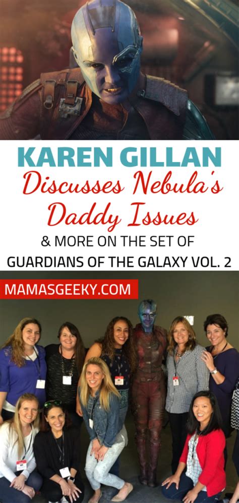 Karen Gillan Talks About Nebulas Daddy Issues And More