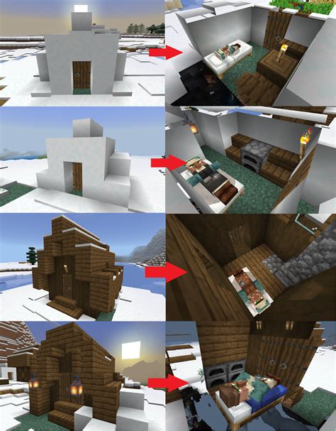 雪原の村の建築物や入手できるアイテムなど マイクラ Minecraft Nizitanのマイクラwiki