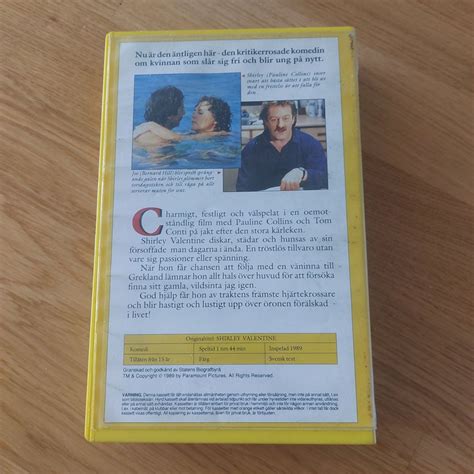 Se Produkter Som Liknar Shirley Valentine Vhs Ex Hyr På Tradera 672102231