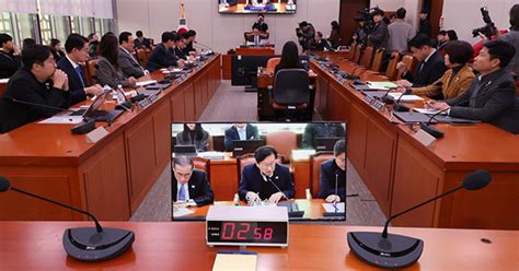 국회 외통위 ‘계엄 사태 현안 질의야당 “외교 안보 컨트롤타워 부재”