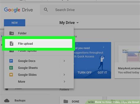 4 Ways To Email Video Clips Via Gmail WikiHow