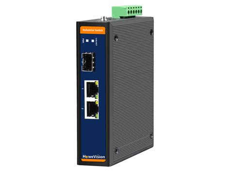 စက်မှု Gigabit Ethernet Switch၊ 2 Ports Gigabit Ethernet Rj45၊ 1 Port