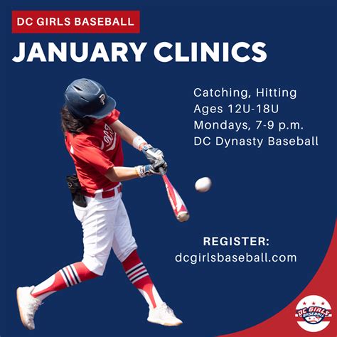 January Clinics — Dc Girls Baseball