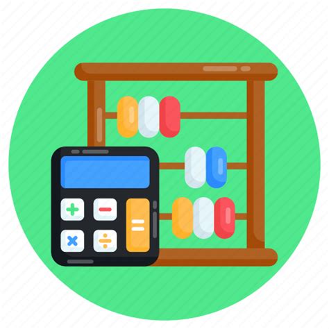 Calculator Abacus Totalizer Calculating Frame Counting Frame Icon Download On Iconfinder