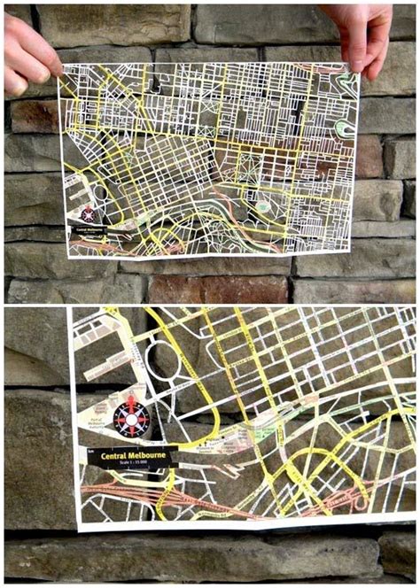 Paper Cut Maps By Studio K The Design Files Paper Cutting Paper