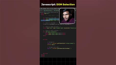 Html Dom Element Selection Methods Javascript Youtube