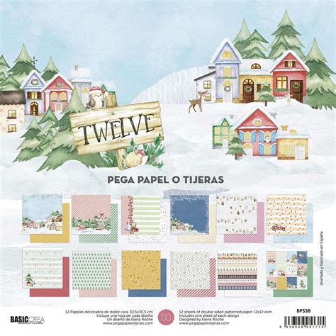 Kit Twelve Pega Papel O Tijeras Oh Scrap