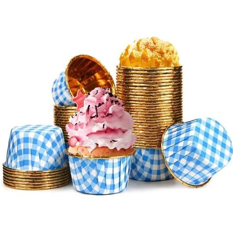 Lot De 50 Moule Muffins Papier Caissettes Cupcake Moules Ã Muffin Moule