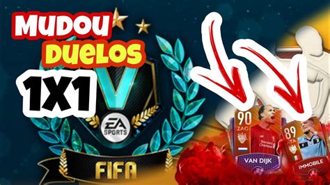 NOVA ATUALIZAÇÃO DIVISION RIVALS MUDOU FIFA MOBILE 20 YouTube
